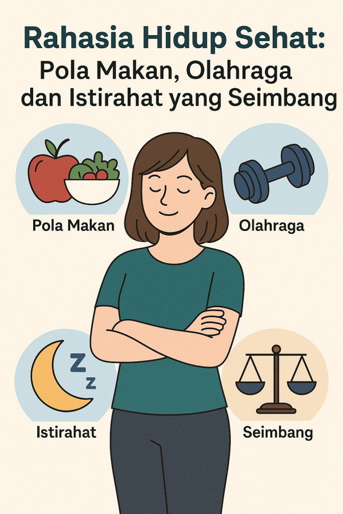 Rahasia Hidup Sehat: Pola Makan, Olahraga, dan Istirahat